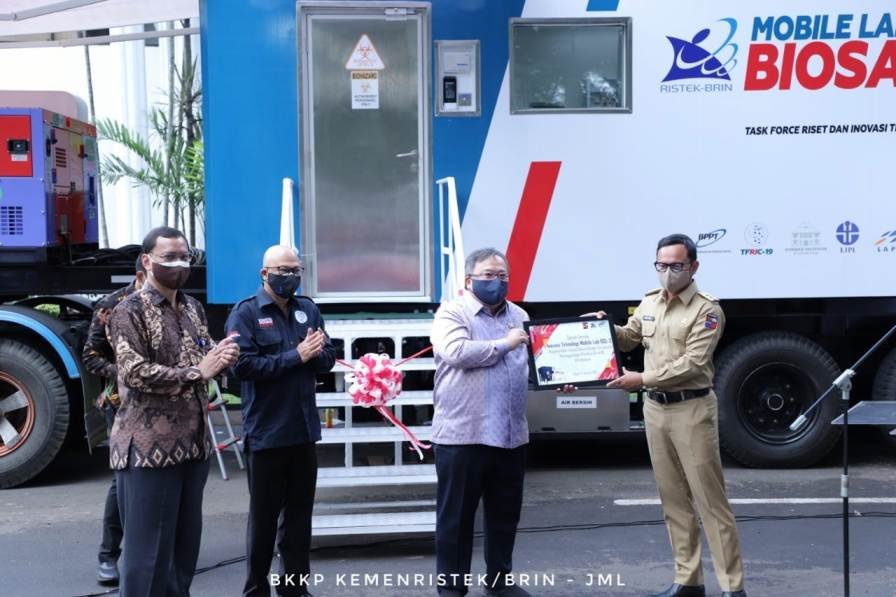 Pemkot Bogor Terima Hibah Mobile Lab BSL-2 dari Kemenristek ...